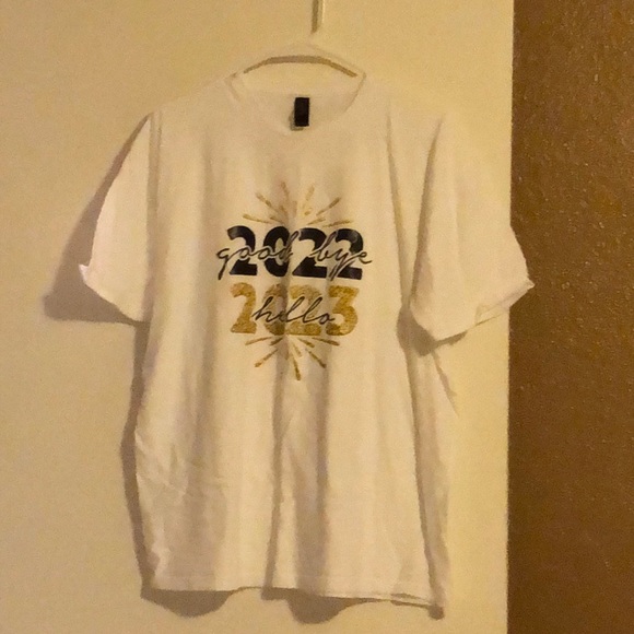 Tops | Goodbye 222 Hello 2023 Xl Tshirt | Poshmark